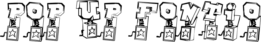 PopUpFontio-Regular font | Fonts2u.com