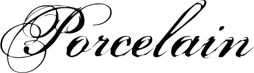 Porcelain font | Fonts2u.com