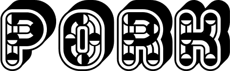 Pork Fancy Regular font