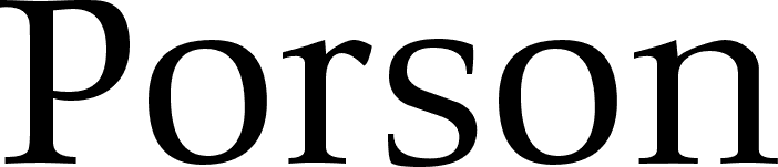 Porson font | Fonts2u.com