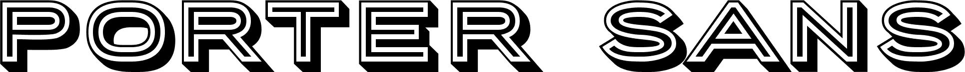 PorterSansBlock font | Fonts2u.com