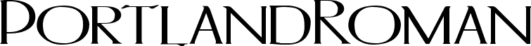 PortlandRoman font | Fonts2u.com