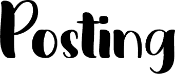 posting font | Fonts2u.com