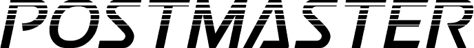 Postmaster Condensed font