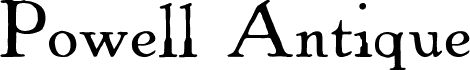 Powell Antique Bold font