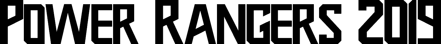 Power Rangers 2019 font | Fonts2u.com