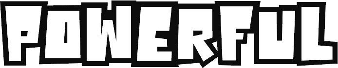 Powerful font | Fonts2u.com