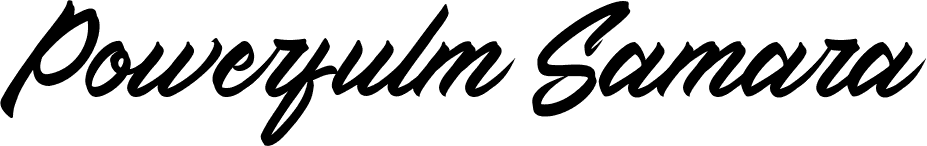 Powerfulm Samara Regular font | Fonts2u.com