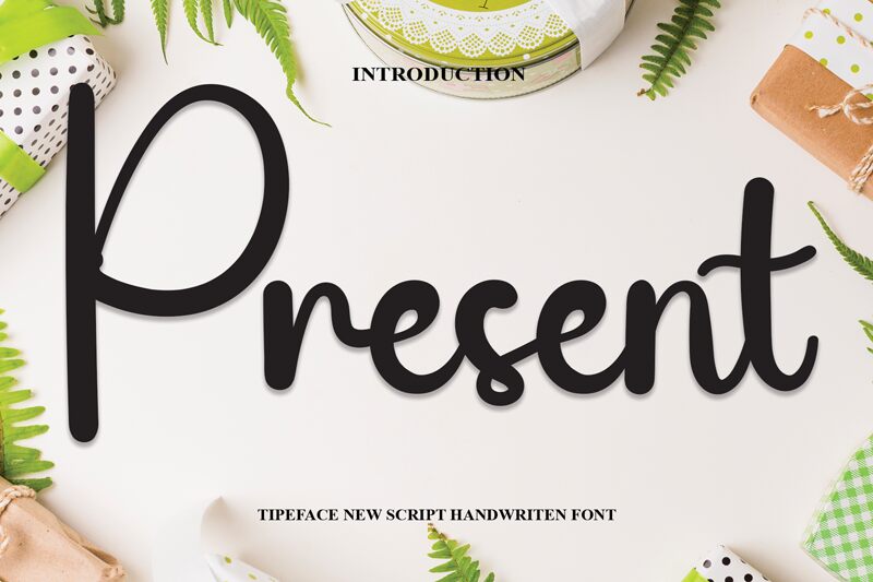 Present font | Fonts2u.com