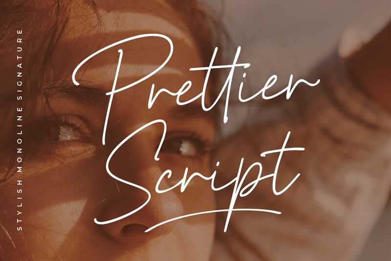Prettier Script Regular font | Fonts2u.com