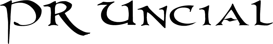 PR Uncial 2003 font | Fonts2u.com