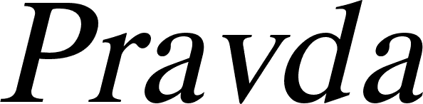 Pravda Italic font | Fonts2u.com
