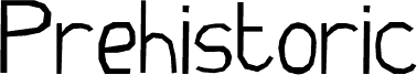 prehistoric font | Fonts2u.com
