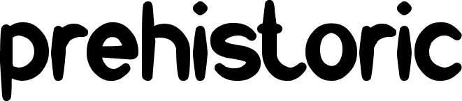 prehistoric font | Fonts2u.com