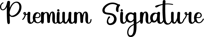 Premium Signature font | Fonts2u.com
