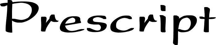 Prescript Bold font | Fonts2u.com