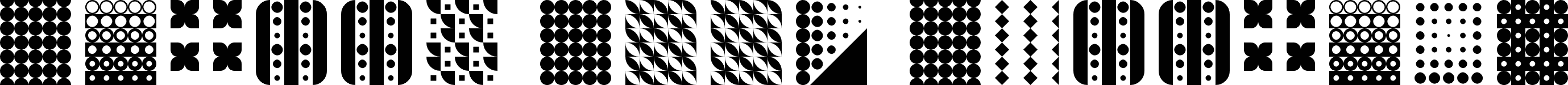 Pretty Cool Patterns Regular font