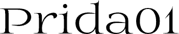 Prida01Black font | Fonts2u.com