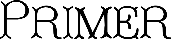 Primer" font