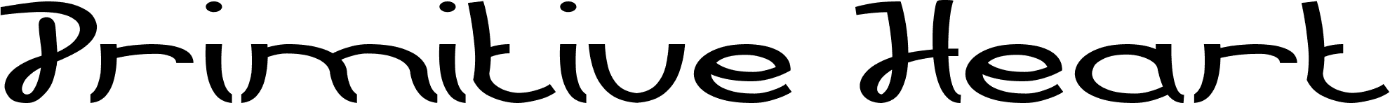Primitive Heart font