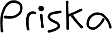 Priska Bold font | Fonts2u.com