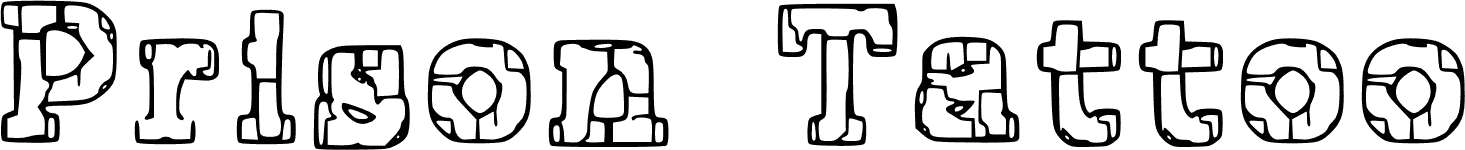 Prison Tattoo font