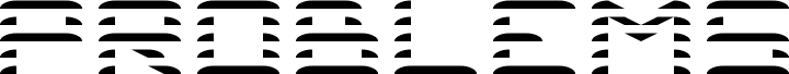 Problems-Regular font | Fonts2u.com