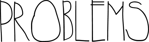 Problems-Regular font | Fonts2u.com