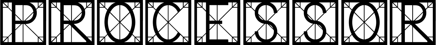 Processor Regular font | Fonts2u.com