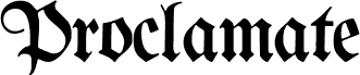 Proclamate Heavy Heavy font | Fonts2u.com