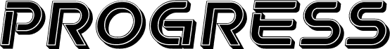 Progress Extended Bold font