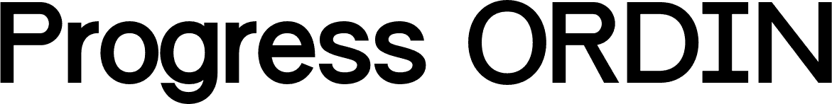 Progress-ORDIN font | Fonts2u.com