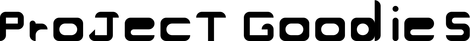 ProJecT's Goodies Regular font | Fonts2u.com