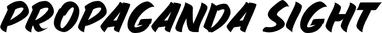 PROPAGANDA SIGHT SHADOW PERSONA font | Fonts2u.com