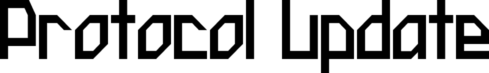 ProtocolUpdate-Regular font | Fonts2u.com