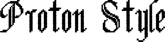 Proton Style font | Fonts2u.com
