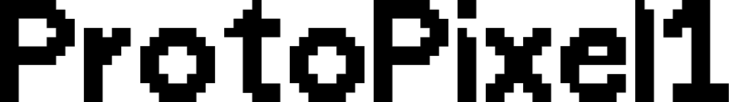 ProtoPixel1 font | Fonts2u.com