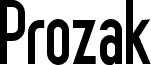 Prozak Bold font | Fonts2u.com