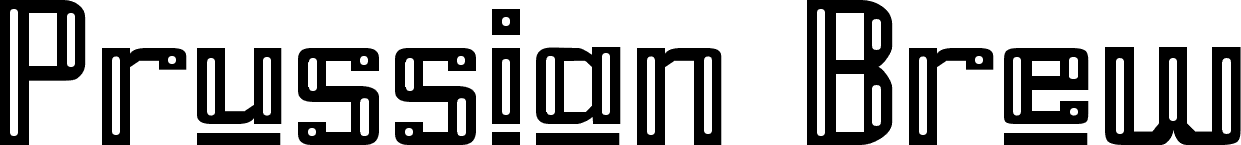 Prussian Brew Upper font | Fonts2u.com