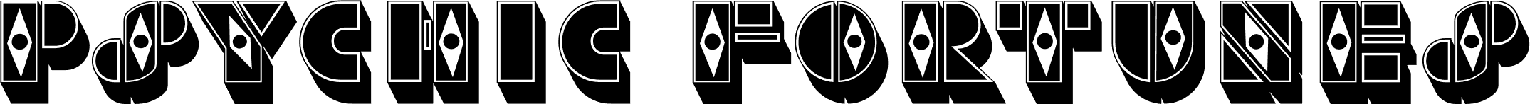 Psychic Fortunes Filled Regular font | Fonts2u.com