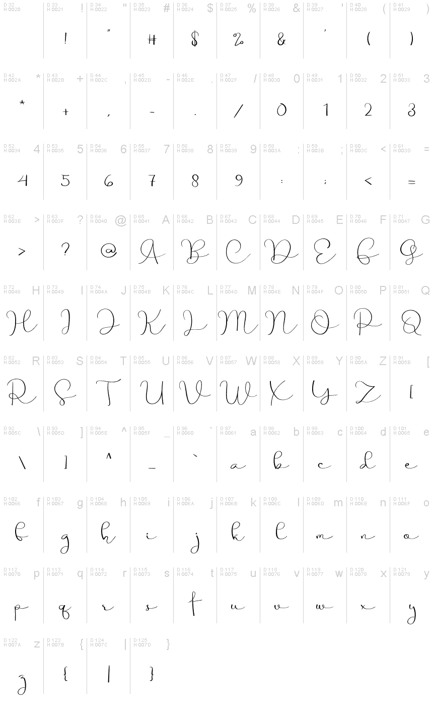 Pure Love font | Fonts2u.com
