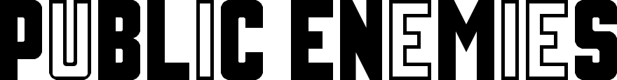 Public Enemies Regular font | Fonts2u.com