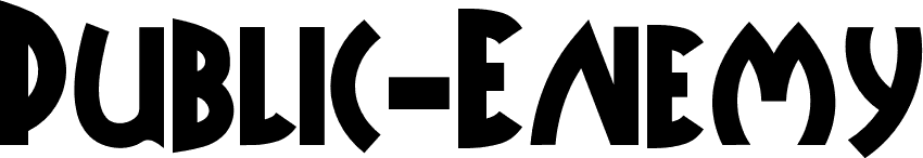 Public-Enemy font | Fonts2u.com