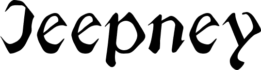 Public Utility Jeepney font | Fonts2u.com