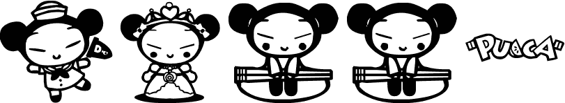 pucca fuente | Fonts2u.com