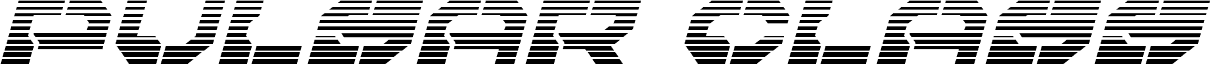 Pulsar Class Gradient font | Fonts2u.com