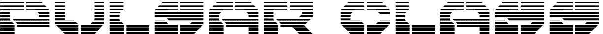 Pulsar Class Solid Gradient font | Fonts2u.com