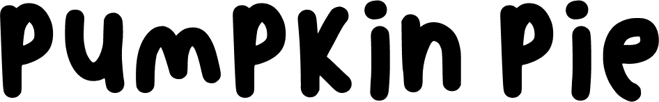 Pumpkin Pie Regular font