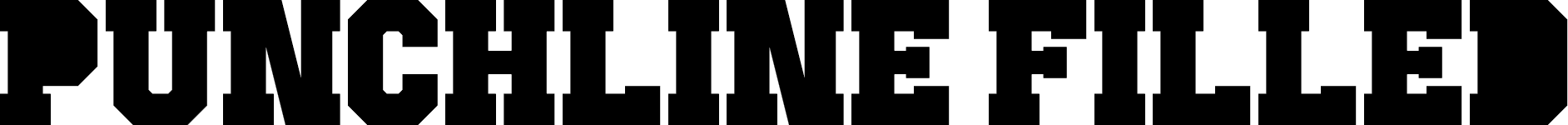 Punchline Filled Regular font | Fonts2u.com