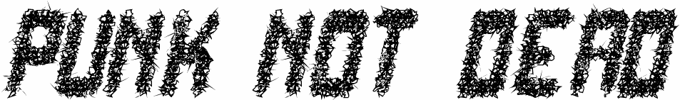 punk not dead tfb font | Fonts2u.com